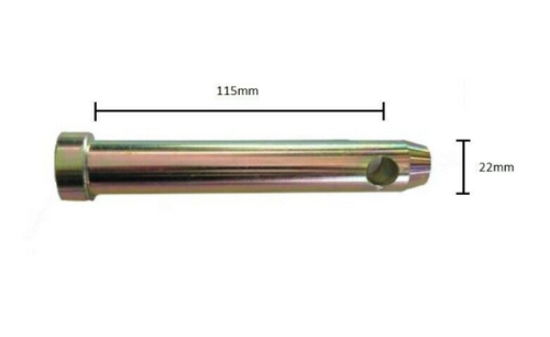 Auger Pin with Lynch Pin - Mini Loaders - Mini Excavators | Mini Digger ...