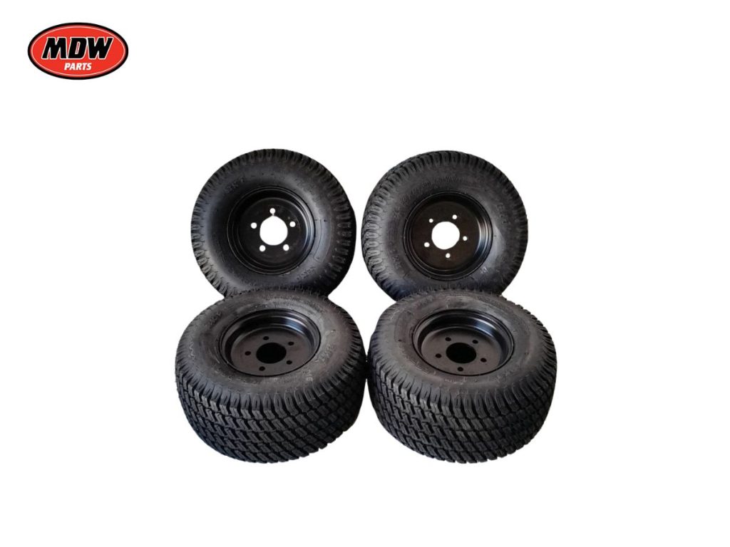 4xDingo Rims and Tyres - 20x10-8" SAND TYRES & RIMS | Mini Digger Wholesale